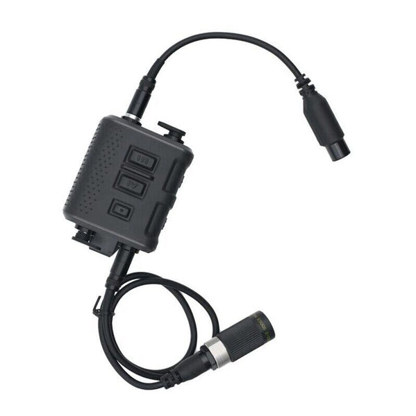 FMA FCS Headset Military Gear Communication V60 PTT - BLACK | APEXTAC GEAR