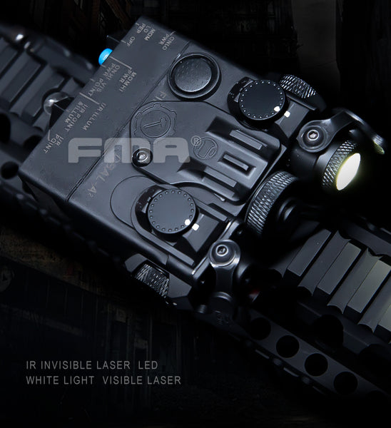 FMA Nylon AN/PEQ-15A DBAL-A2 Tactical IR Laser Indicator - BK TB1459 ...