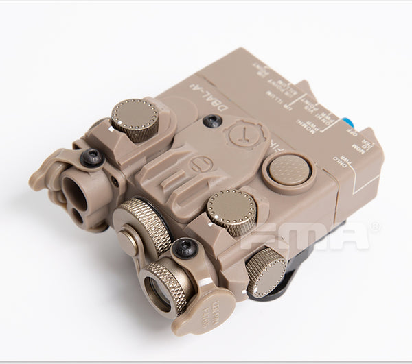 FMA Nylon AN/PEQ-15A DBAL-A2 Tactical IR Laser Indicator - TAN TB1459 ...