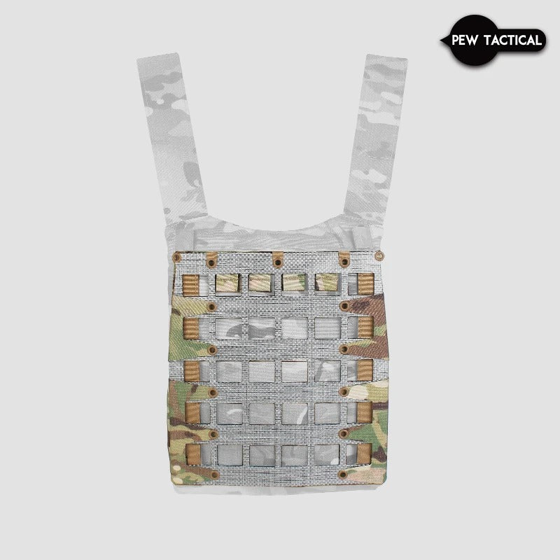 PEW TACTICAL Back Panel MOLLE FOR PEWTAC FCPC V5 8 Layer T Panel (BP11 ...