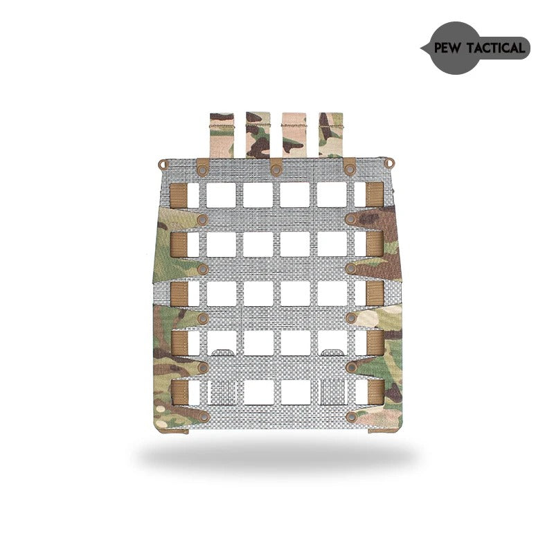 PEW TACTICAL Back Panel MOLLE FOR PEWTAC FCPC V5 8 Layer T Panel (BP11 ...