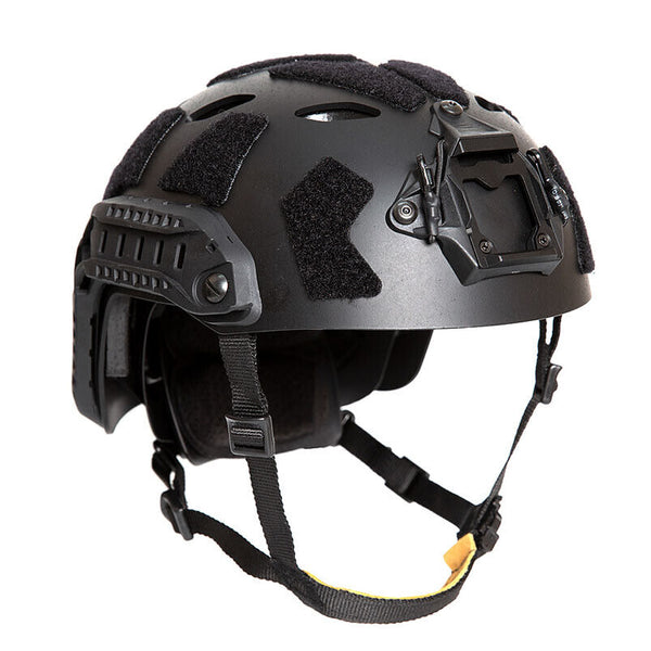 FMA SF Tactical Vented Helmet Improved Version w/ Half Mask - BK ...