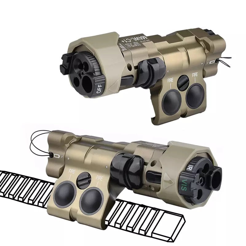 WADSN Metal MAWL C1 Visible Laser / IR Pointer light / White Light Mod ...