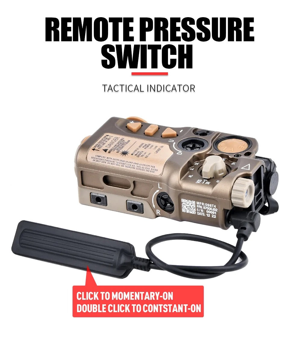 WADSN RAID X Visible Laser + IR Laser Aiming Device with Strobe ...