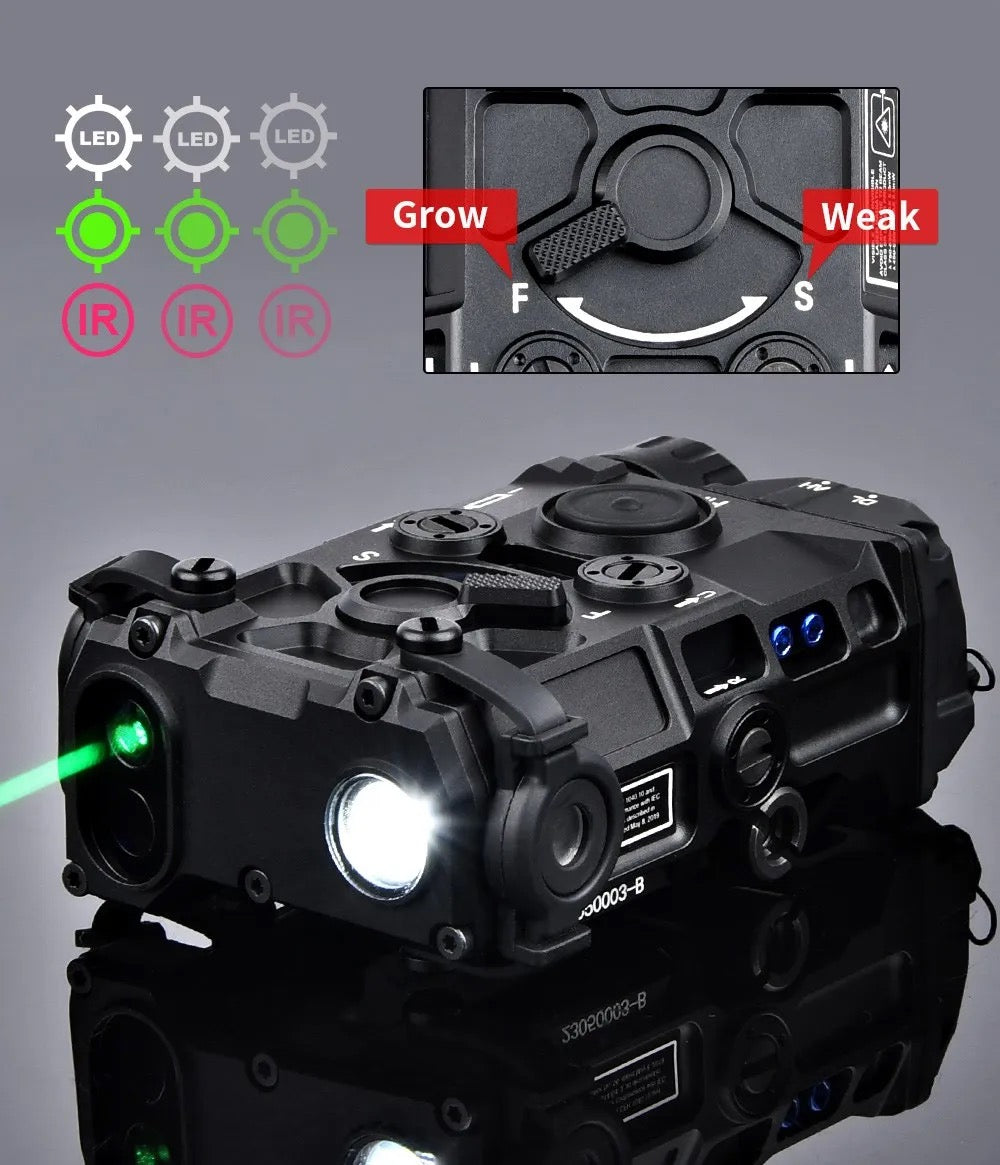 WADSN ET OGL Laser IR Pointer / LED Flashlight Aiming Device (Aluminium ...