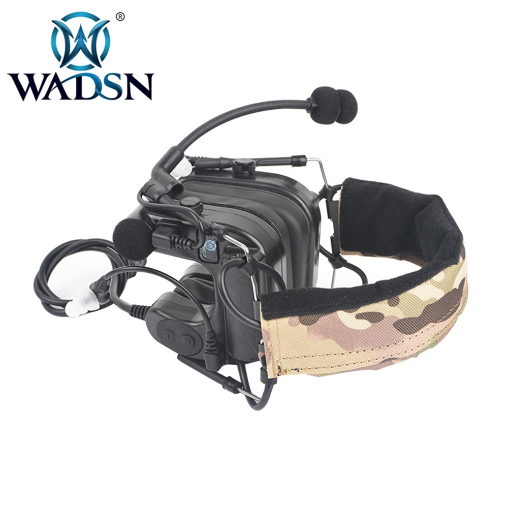 WADSN COMTAC IV IN-THE-EAR Headset w/ Noise Cancellation - BLACK (WZ038 ...