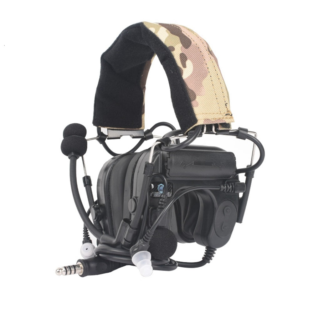 WADSN COMTAC IV IN-THE-EAR Headset w/ Noise Cancellation - BLACK (WZ038 ...