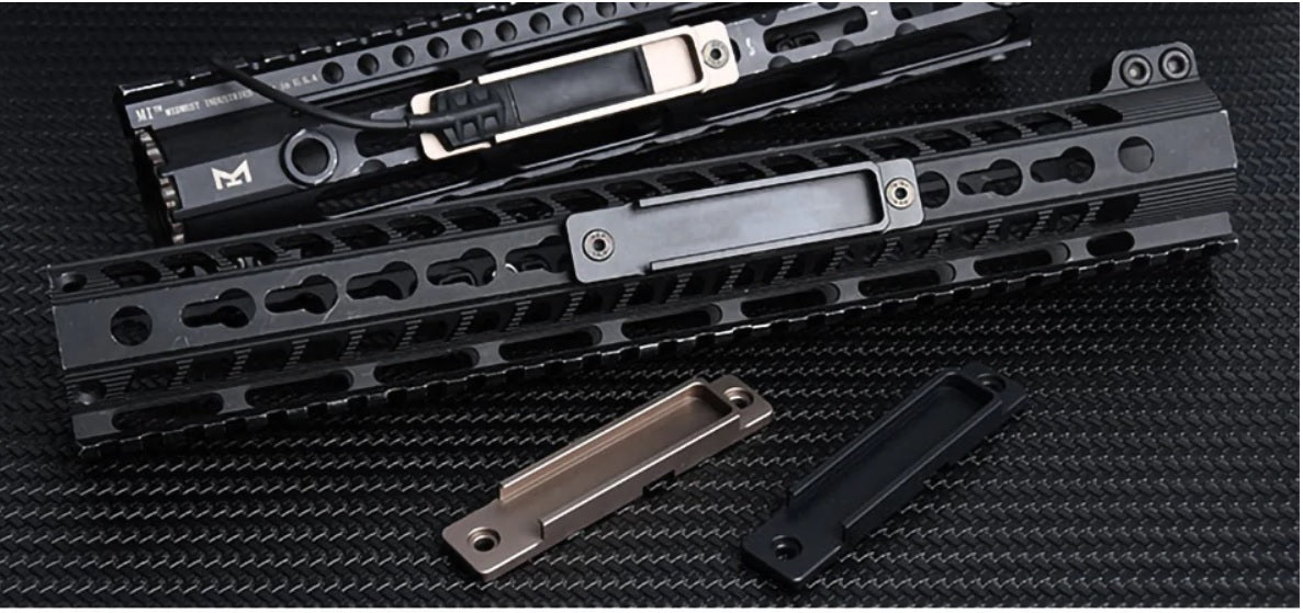 WADSN M-LOK / KEYMOD Surefire Light Pad Mount - BLACK (WD02007 ...