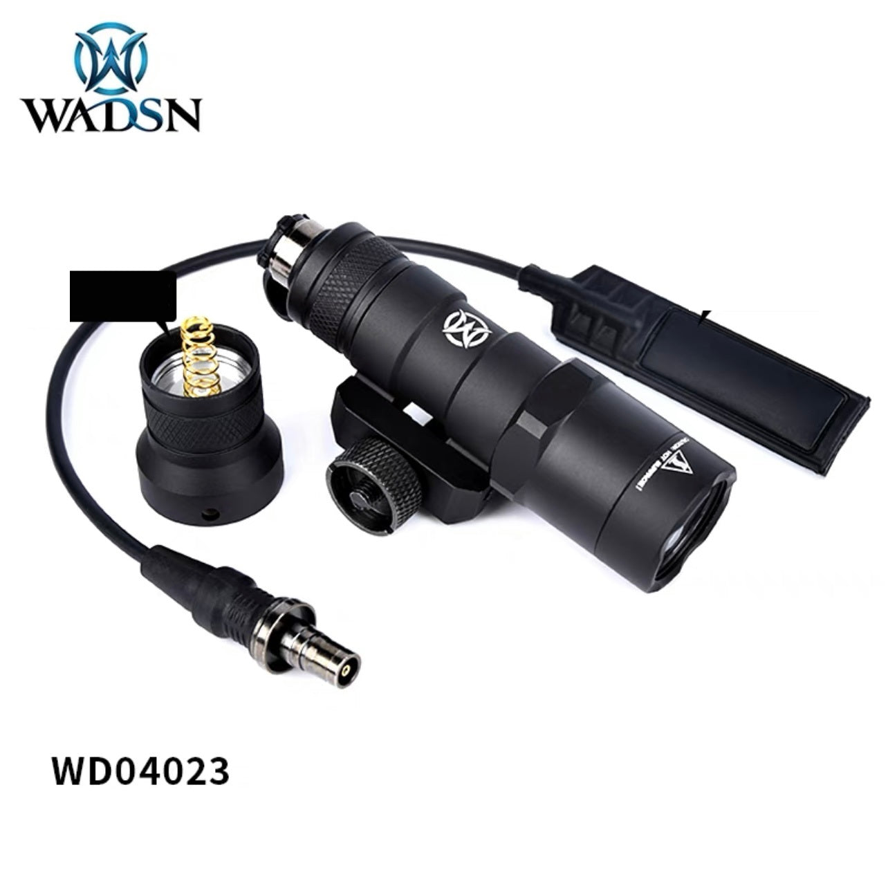 WADSN M300B Tactical LIGHT Rail Mount LED Light Two Control Kit Version ...